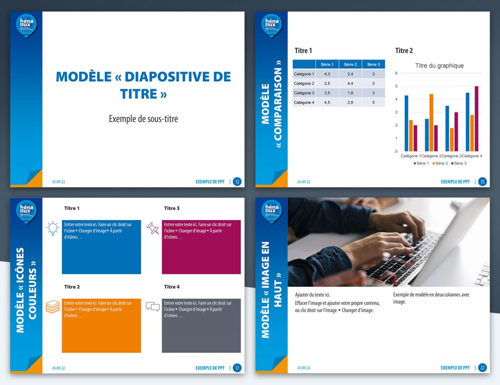 Modèle Powerpoint - Laura Descamps